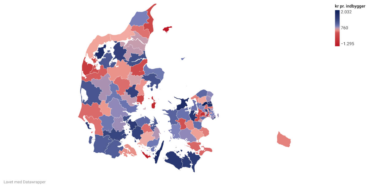 Budgetter: Stor variation i udviklingen i serviceudgifter per borger ...